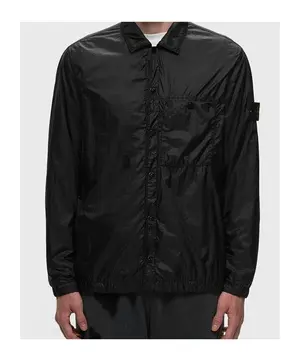 Stone Island Compass-motif Shirt Jacket