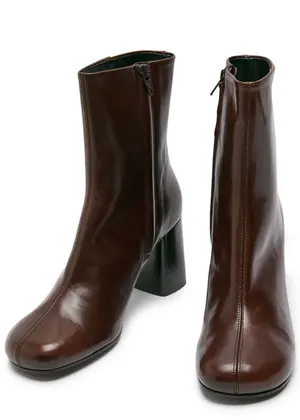 LEMAIRE Anatomic 80 Leather Boots