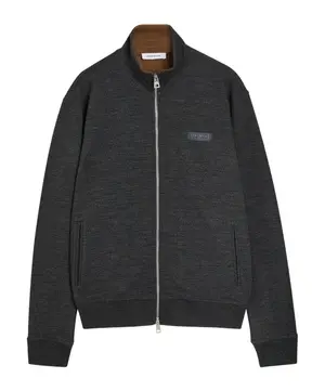 Givenchy Zippered Long-sleeved Casual Jacket - Black