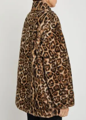 REFORMATION Stable Faux Fur Coat