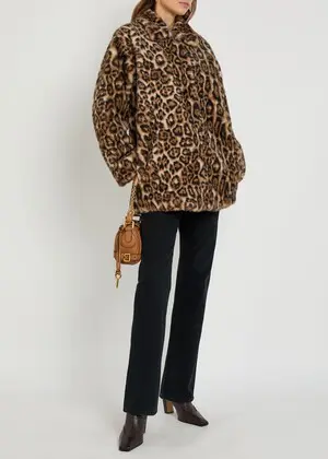 REFORMATION Stable Faux Fur Coat