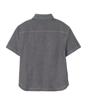 Burberry Cotton Shirt With Check Trim