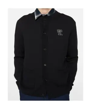 Acne Studios Ribbed Button-up Cardigan