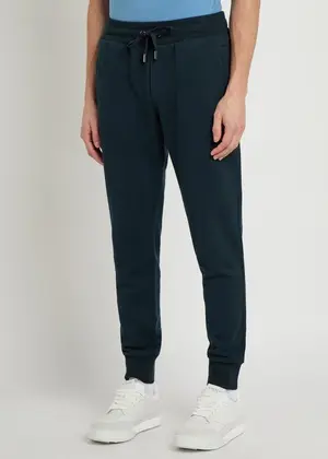 Dolce & Gabbana Logo-appliquéd Cotton Sweatpants