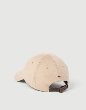 Brunello Cucinelli Cashmere And Alpaca Blend Baseball Cap - Beige