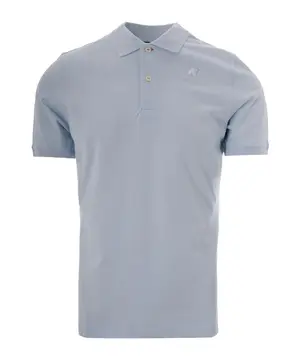 K-WAY Logo-appliqué Polo Shirt - Gray