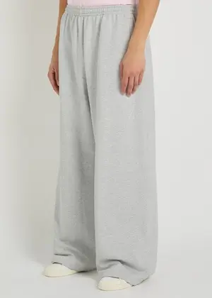 Acne Studios Logo-embroidered Cotton-blend Sweatpants