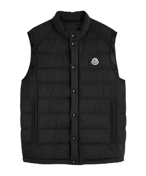 Moncler Barthe Quilted Shell Gilet - Black