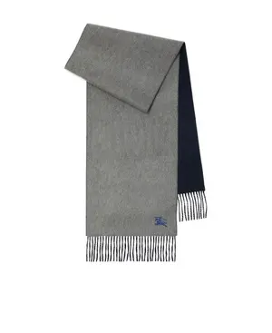 Burberry Reversible Cashmere Scarf - Gray