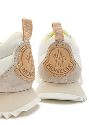 Moncler Pacey Panelled Suede Sneakers