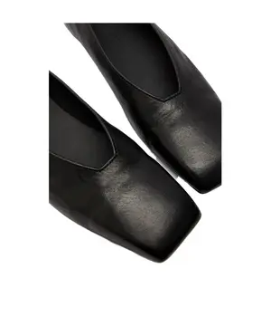 Rick Owens Leather Ballet Flats