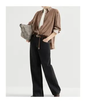 Brunello Cucinelli Button-down Corduroy Shirt - Cappuccino