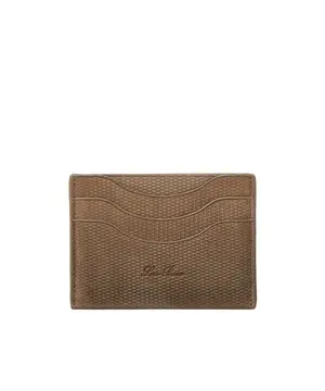 Loro Piana Extra Cardholder - Warm Mastic