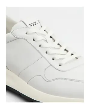 TOD'S Nappa Leather Red Dot Sneakers