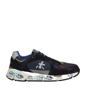 Premiata Lace-up Low-cut Sneakers - Black