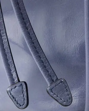 Prada Bonnie Large Leather Handbag - Aviation Blue