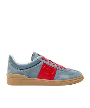 Valentino Garavani Upvillage Panelled Suede Sneakers - Multicolor