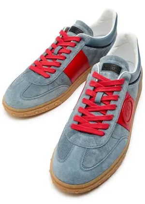 Valentino Garavani Upvillage Panelled Suede Sneakers