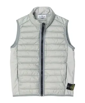 Stone Island Zip Gilet - Dusty Gray