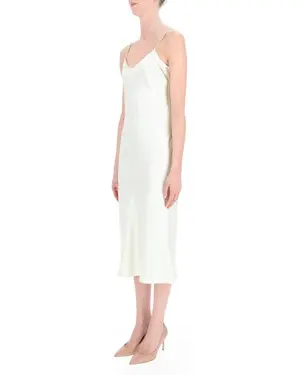 Polo Ralph Lauren Sleeveless V-neck Midi Dress