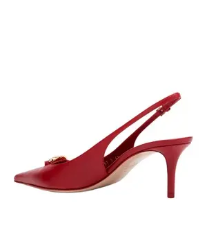 Valentino Garavani 60 Vlogo Leather Slingback Pumps