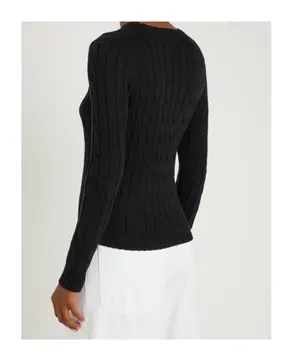 Alaïa Hooded Wool-knit Jumper