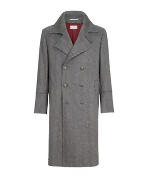 Brunello Cucinelli Chevron Coats For Men