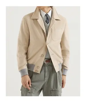 Brunello Cucinelli Lightweight Virgin-wool Cloth Shirt Jacket