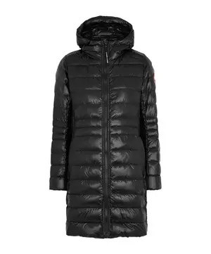 Canada Goose Lightweight Hooded Down Jacket - Black