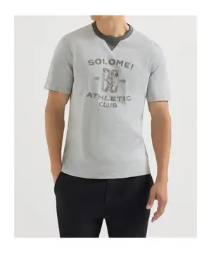 Brunello Cucinelli Cotton-jersey Crew-neck T-shirt With Print