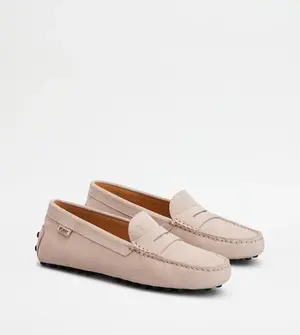 TOD'S Leather Loafers - Pink
