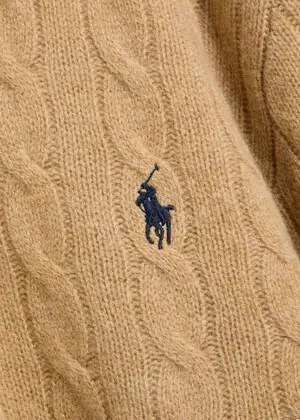 Polo Ralph Lauren Wool And Cashmere Blend Cable Knit Sweater