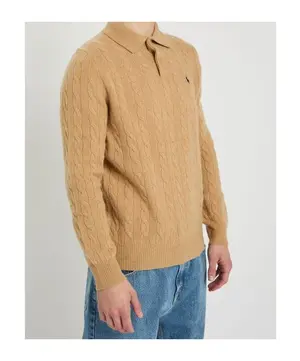 Polo Ralph Lauren Wool And Cashmere Blend Cable Knit Sweater