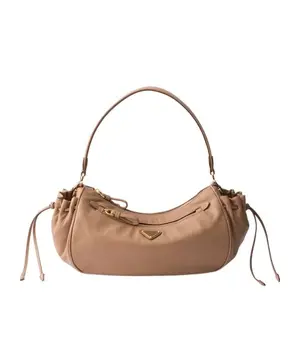Prada Small Leather Bag - Bean Paste Color