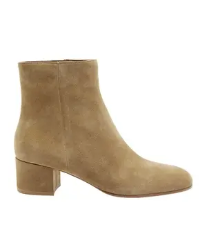 GIANVITO ROSSI Camoscio Stivale 45 Suede Ankle Boots