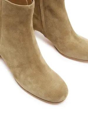 GIANVITO ROSSI Camoscio Stivale 45 Suede Ankle Boots