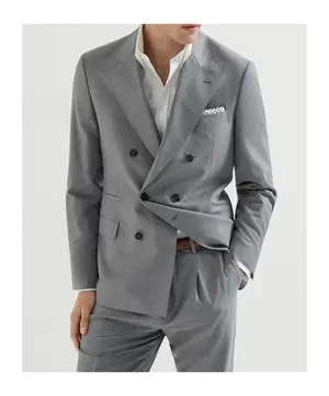 Brunello Cucinelli Virgin-wool And Silk Lightweight Hopsack One-and-a-half Breasted Blazer