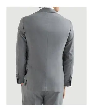 Brunello Cucinelli Virgin-wool And Silk Lightweight Hopsack One-and-a-half Breasted Blazer