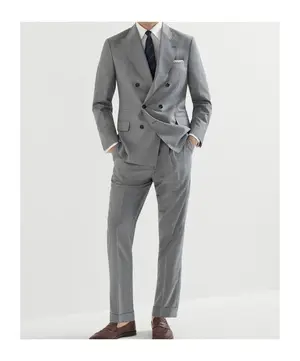 Brunello Cucinelli Virgin-wool And Silk Lightweight Hopsack One-and-a-half Breasted Blazer