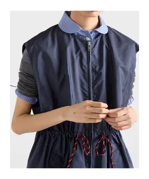 Prada Sleeveless Re-nylon Mini Dress
