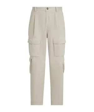 Brunello Cucinelli Pleated Corduroy Cargo Trousers