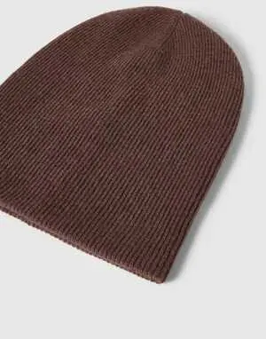 Brunello Cucinelli Cashmere English-rib Knit Beanie