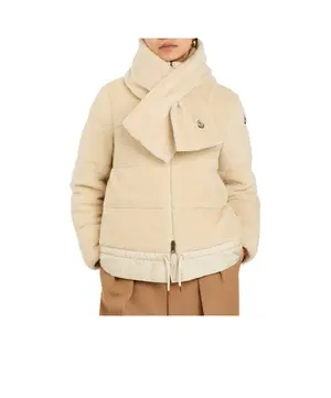 Moncler Quilted Teddy Scarf
