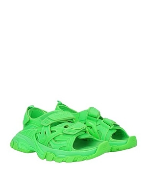 Balenciaga Chunky Platform Sandals With Velcro Fastening