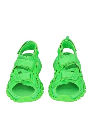 Balenciaga Chunky Platform Sandals With Velcro Fastening