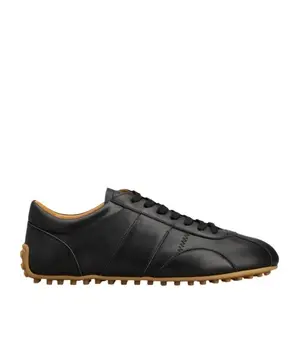 TOD'S Lace-up Round Toe Low-top Sneakers