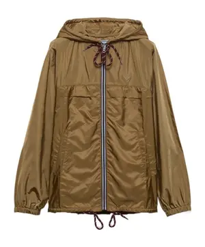 PRADA Prada Re-Nylon Lightweight Hooded Anorak