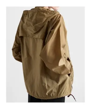 Prada Re-nylon Lightweight Hooded Anorak