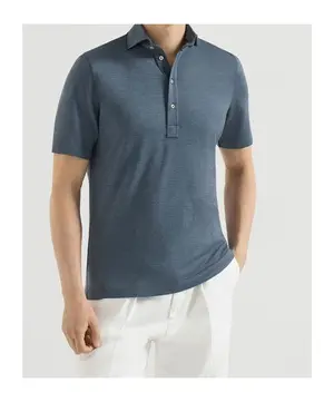 Brunello Cucinelli Half-button Polo Shirt
