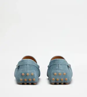 TOD'S Round Toe Slip-on Loafers